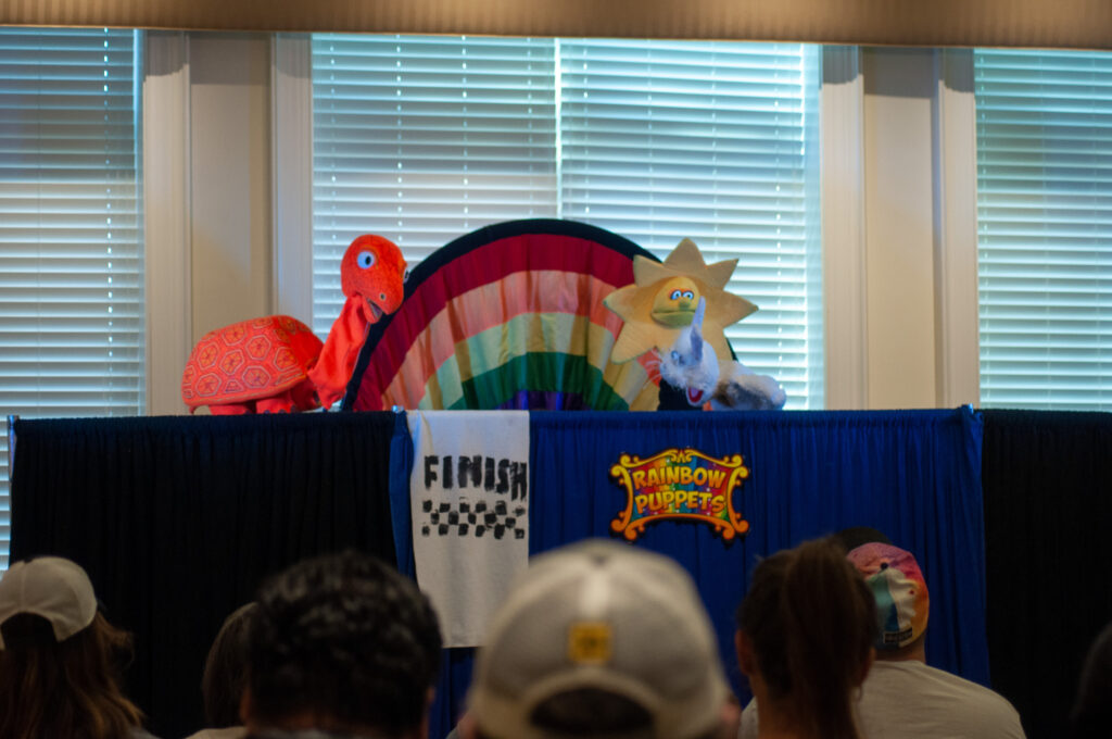 Rainbow Puppets-Splash-tortoise - Arts for Learning Virginia